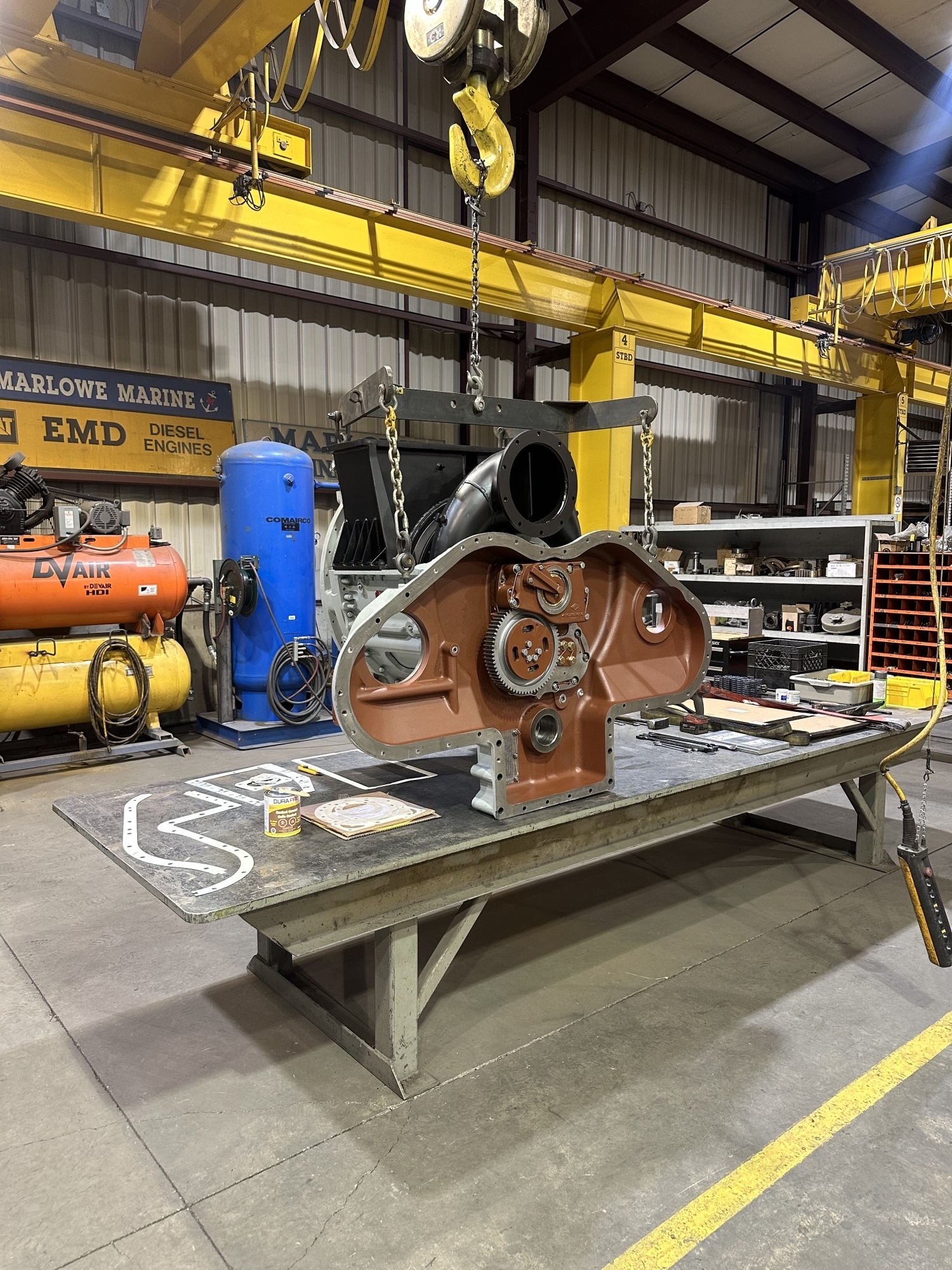 For Sale - EMD Engines, Rebuilding, Conversions, Marlowe Marine