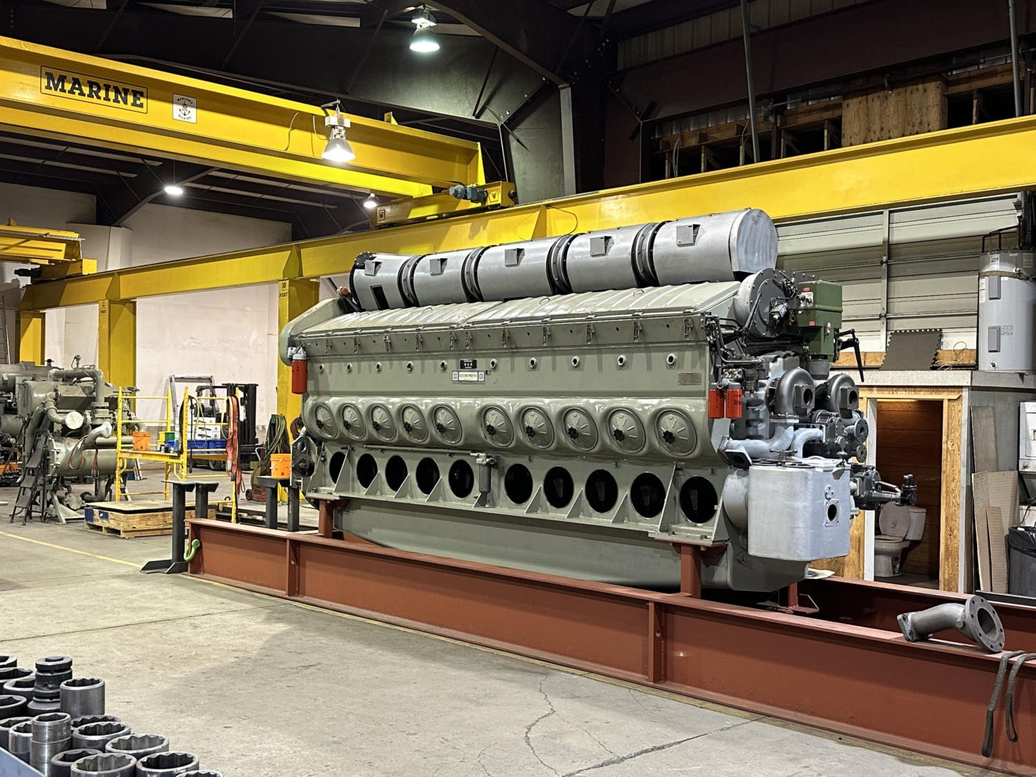For Sale - EMD Engines, Rebuilding, Conversions, Marlowe Marine