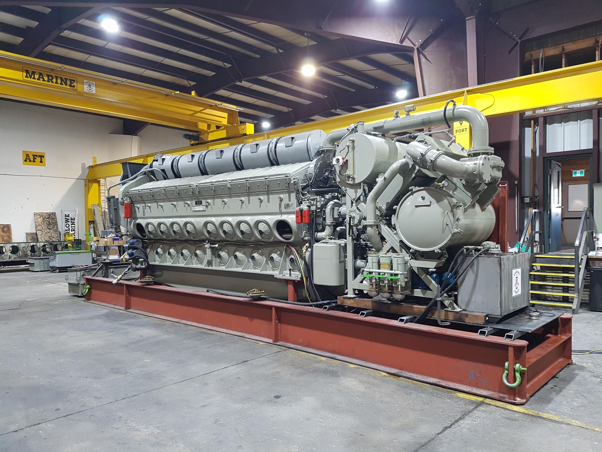 For Sale - EMD Engines, Rebuilding, Conversions, Marlowe Marine